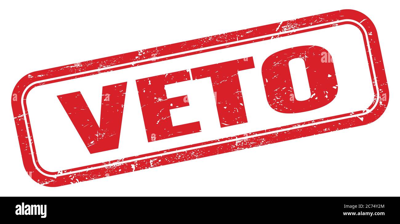 Veto stamp hi-res stock photography and images - Alamy