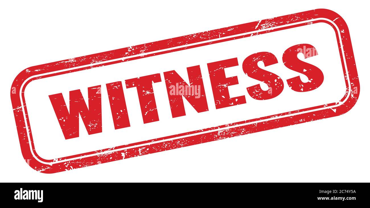 Witness word Cut Out Stock Images & Pictures - Alamy