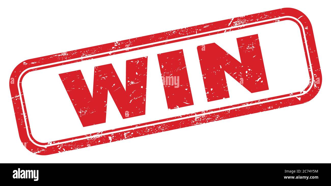 You win stamp Cut Out Stock Images & Pictures - Alamy