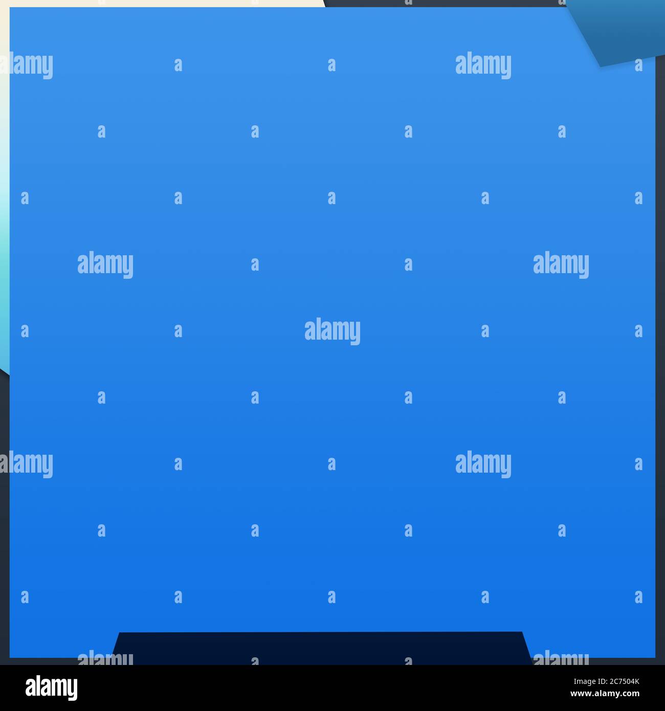 Cool Blue Empty Square With Modern Background Template-For Social Media ...