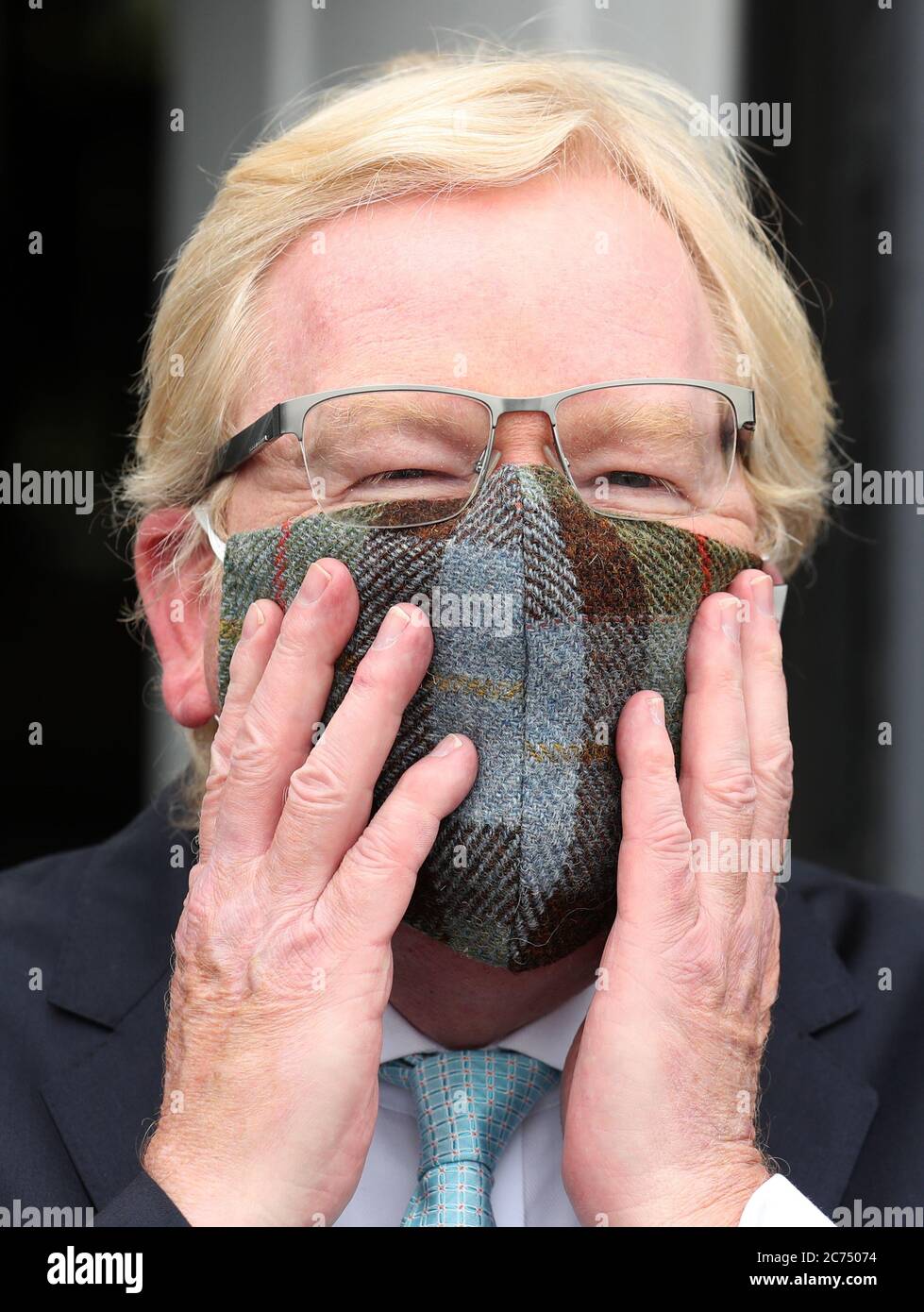 Scottish Conservative leader Jackson Carlaw during a visit to a ...