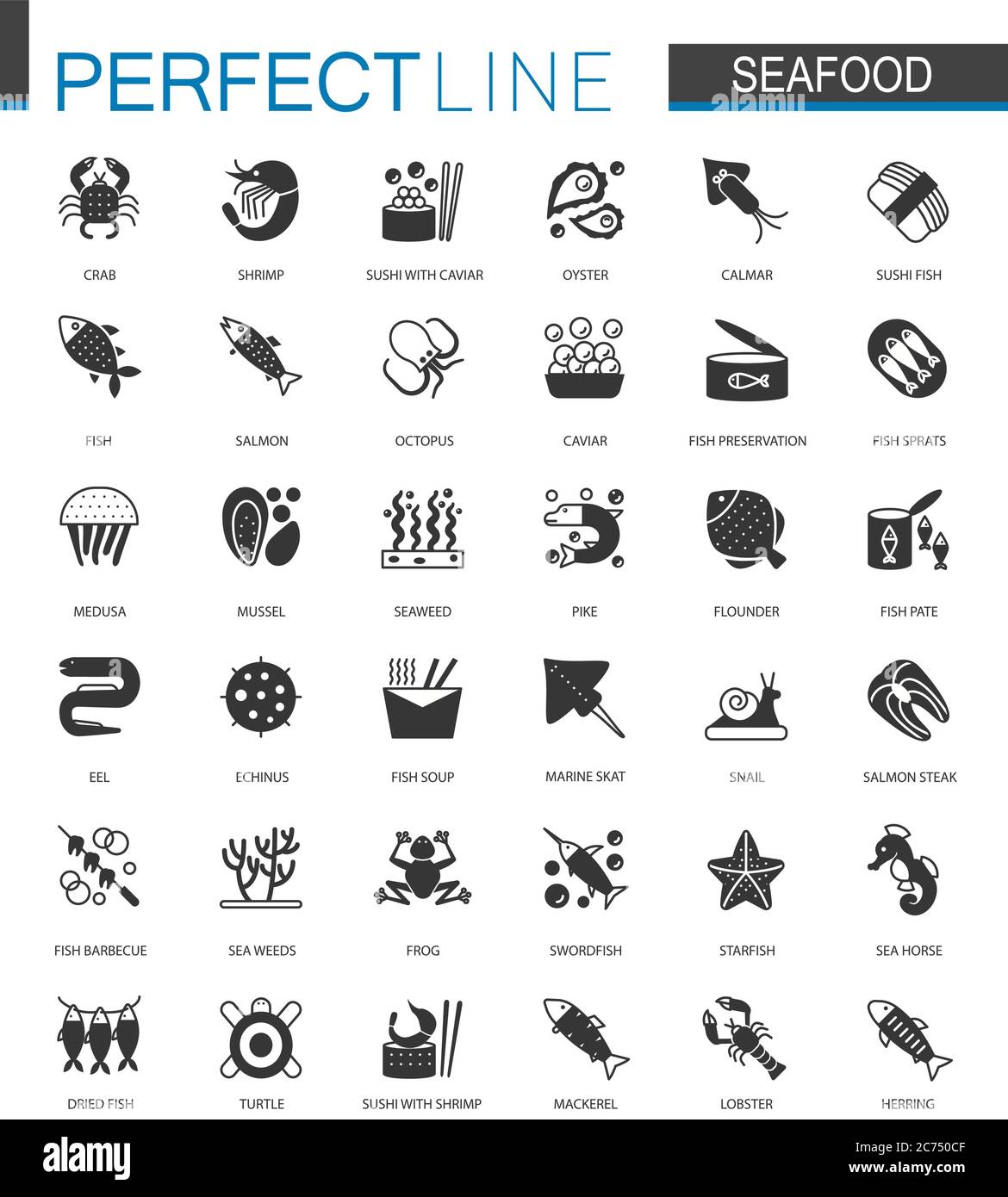 Eel sea squid Stock Vector Images - Alamy