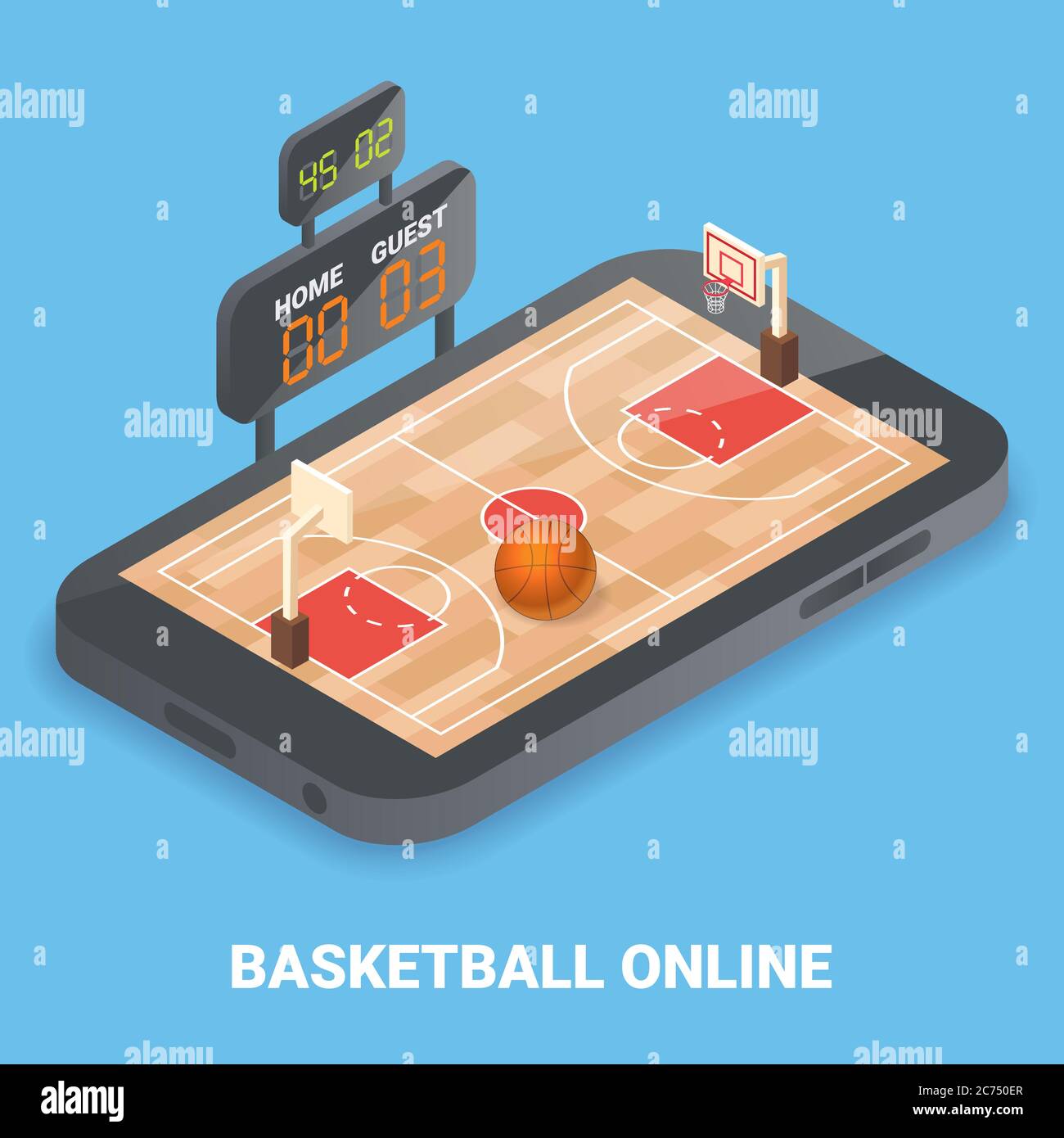 Basketball hoop design hi-res stock photography and images - Alamy