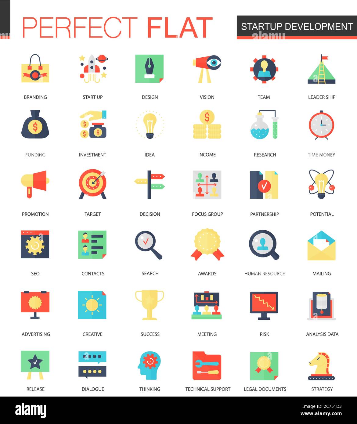 Business woman modern startup Stock Vector Images - Alamy