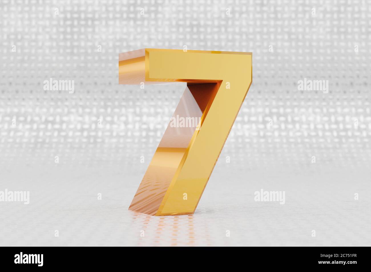 Yellow number 7 hi-res stock photography and images - Alamy