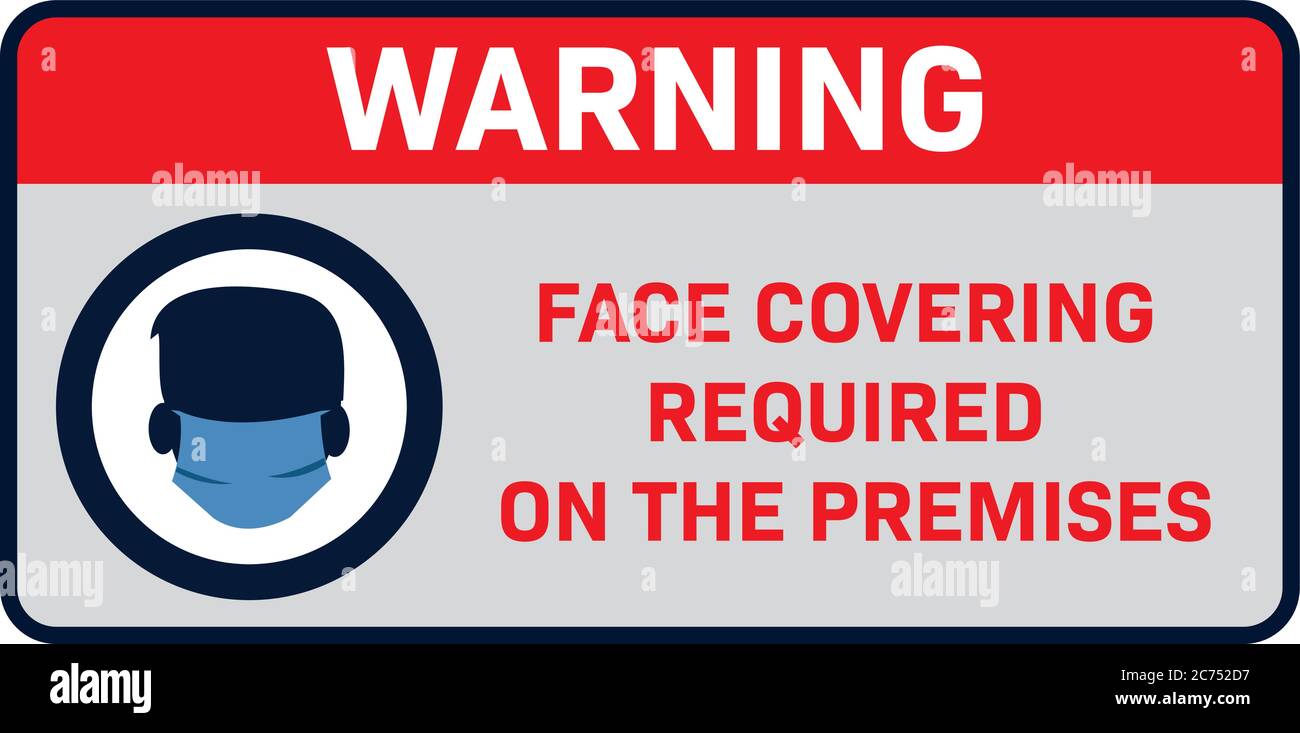 Face Covering Stock Vector Images - Alamy