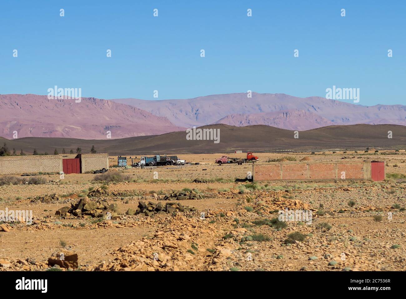 view of atlas mountains in morocco, beautiful photo digital picture ...