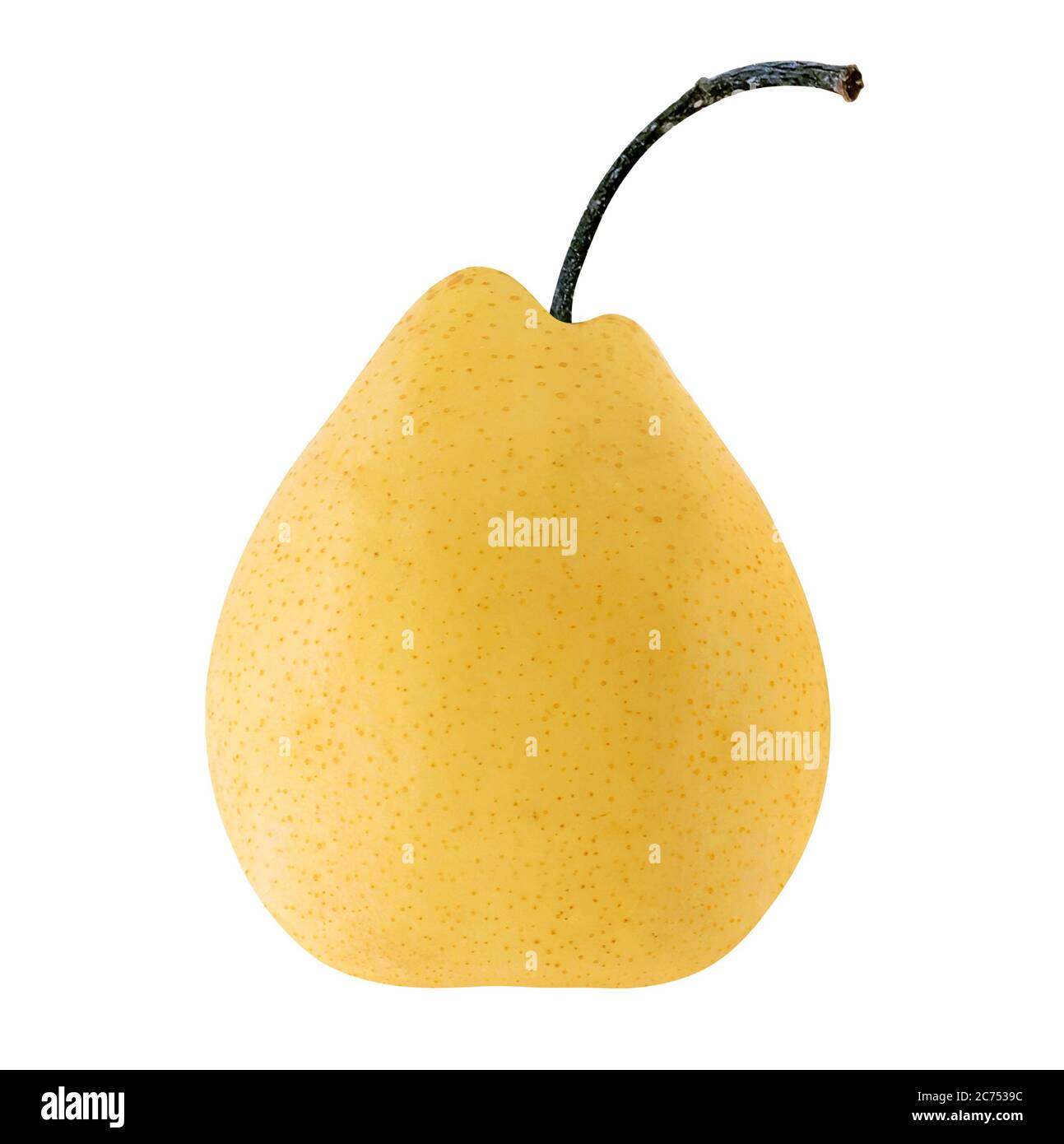Pears fruit isolated on white background Stock Photo - Alamy