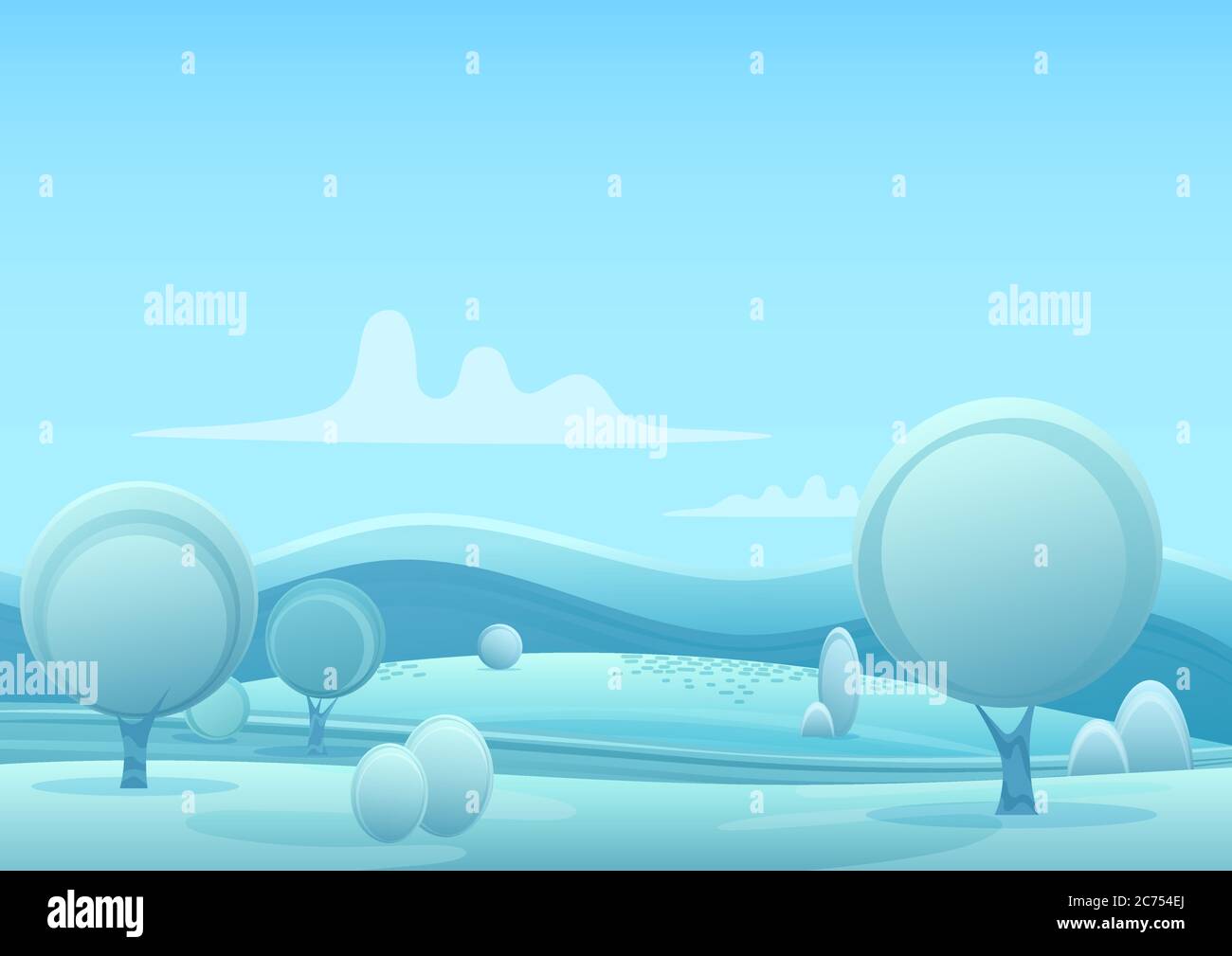 Light snow hills Stock Vector Images - Alamy