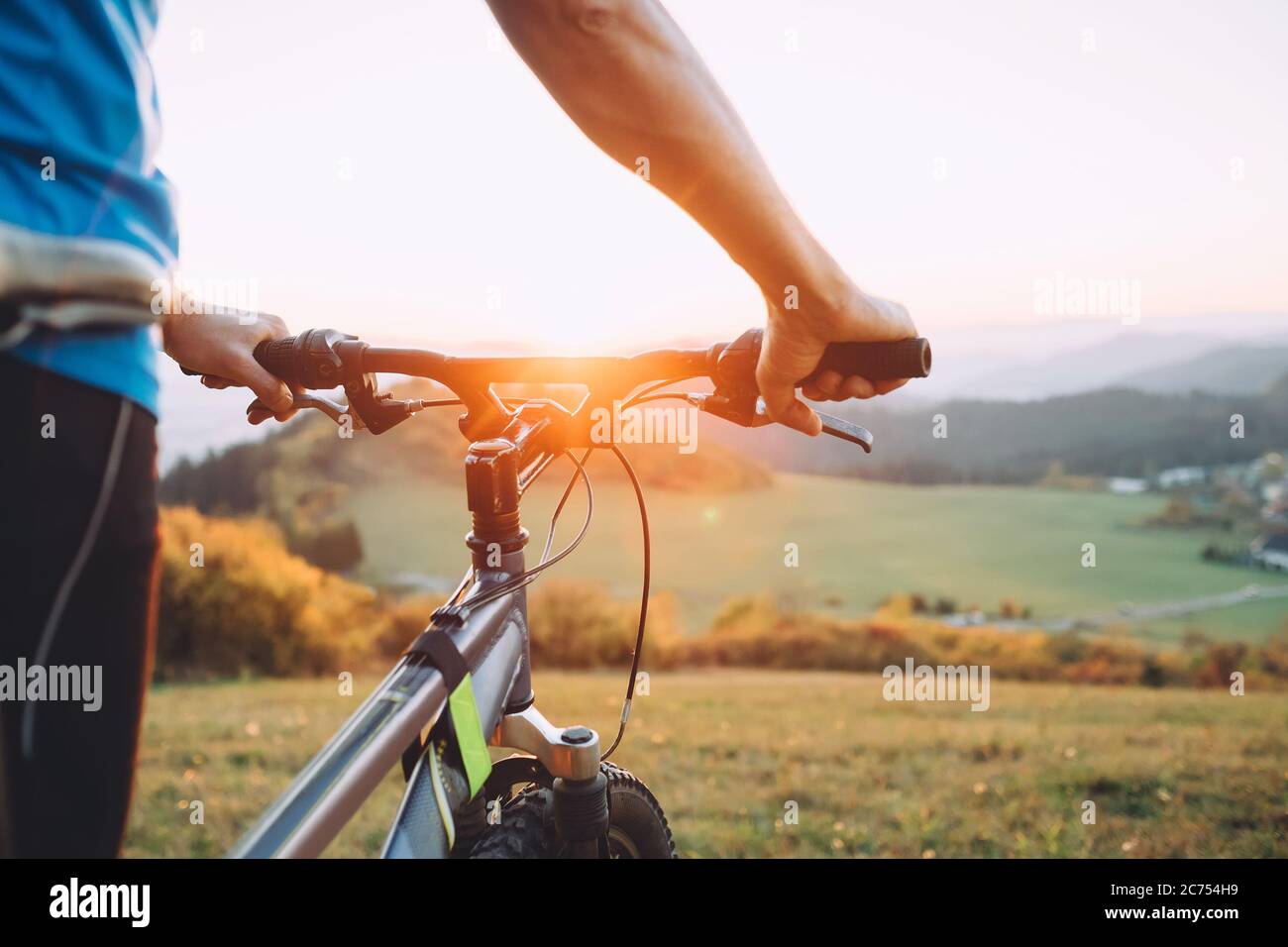 Bike, steering wheel hi-res stock photography and images - Alamy