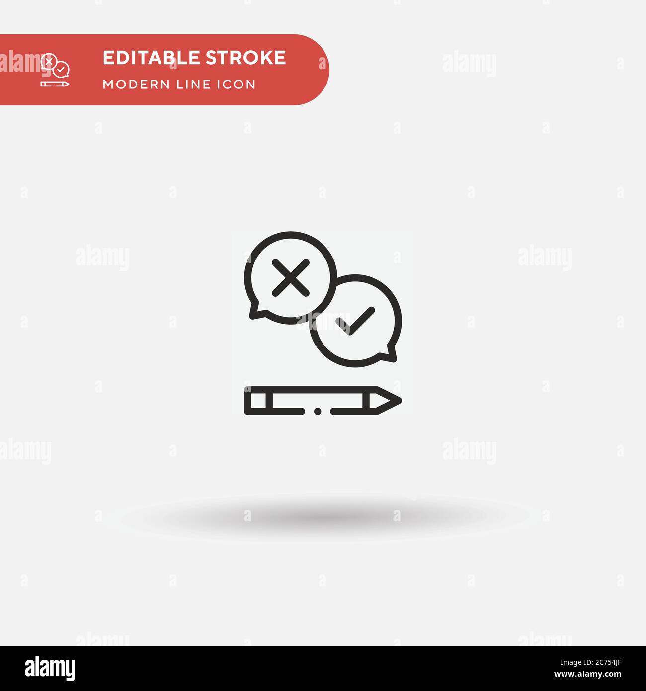 Discussion Simple vector icon. Illustration symbol design template for ...