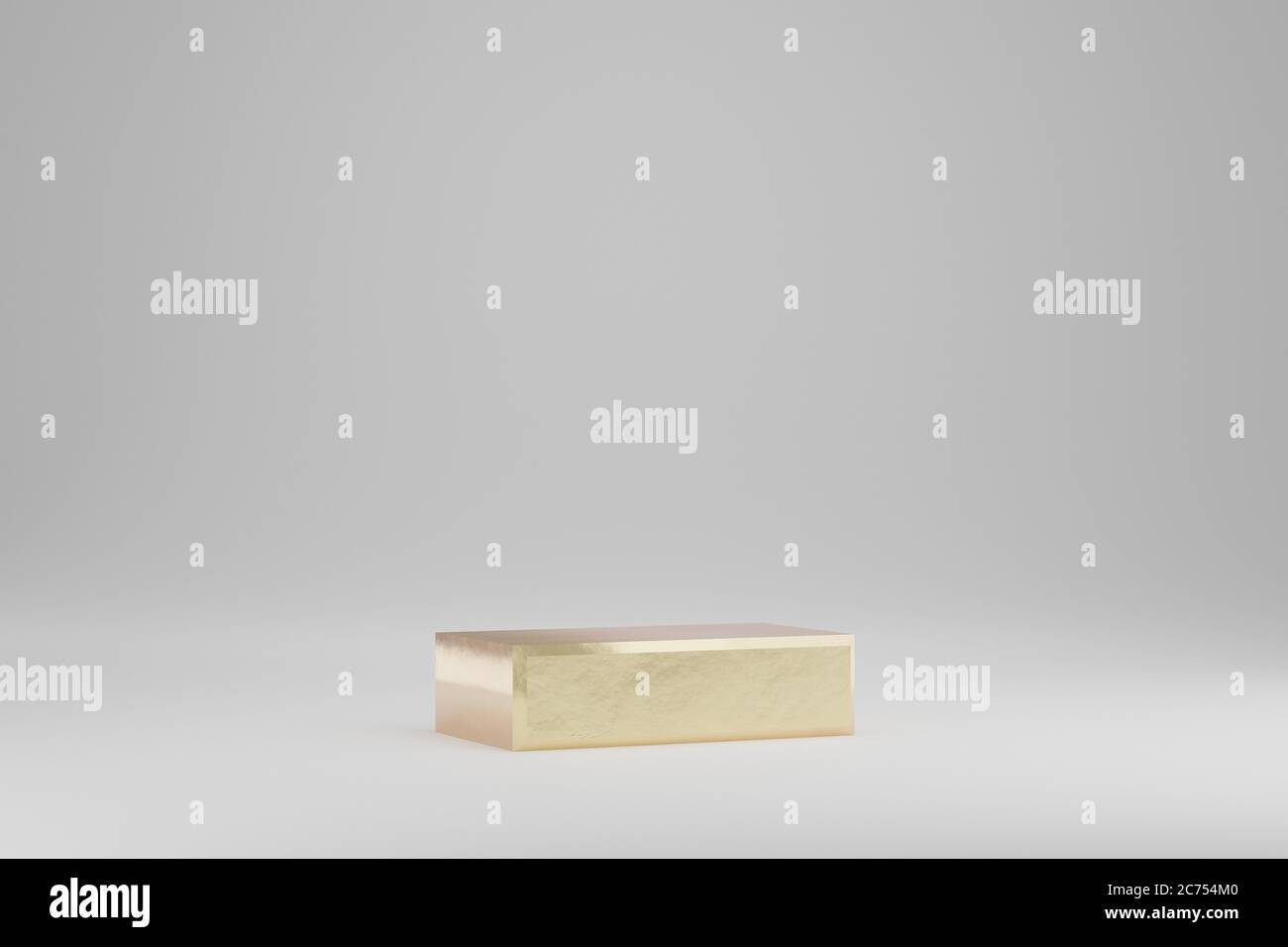 Gold 3d dash symbol. Golden sign isolated on white background. Golden ...