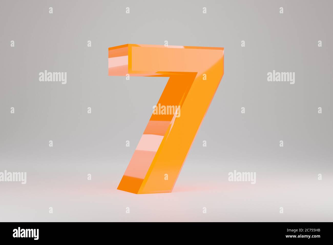 Yellow number 7 hi-res stock photography and images - Alamy