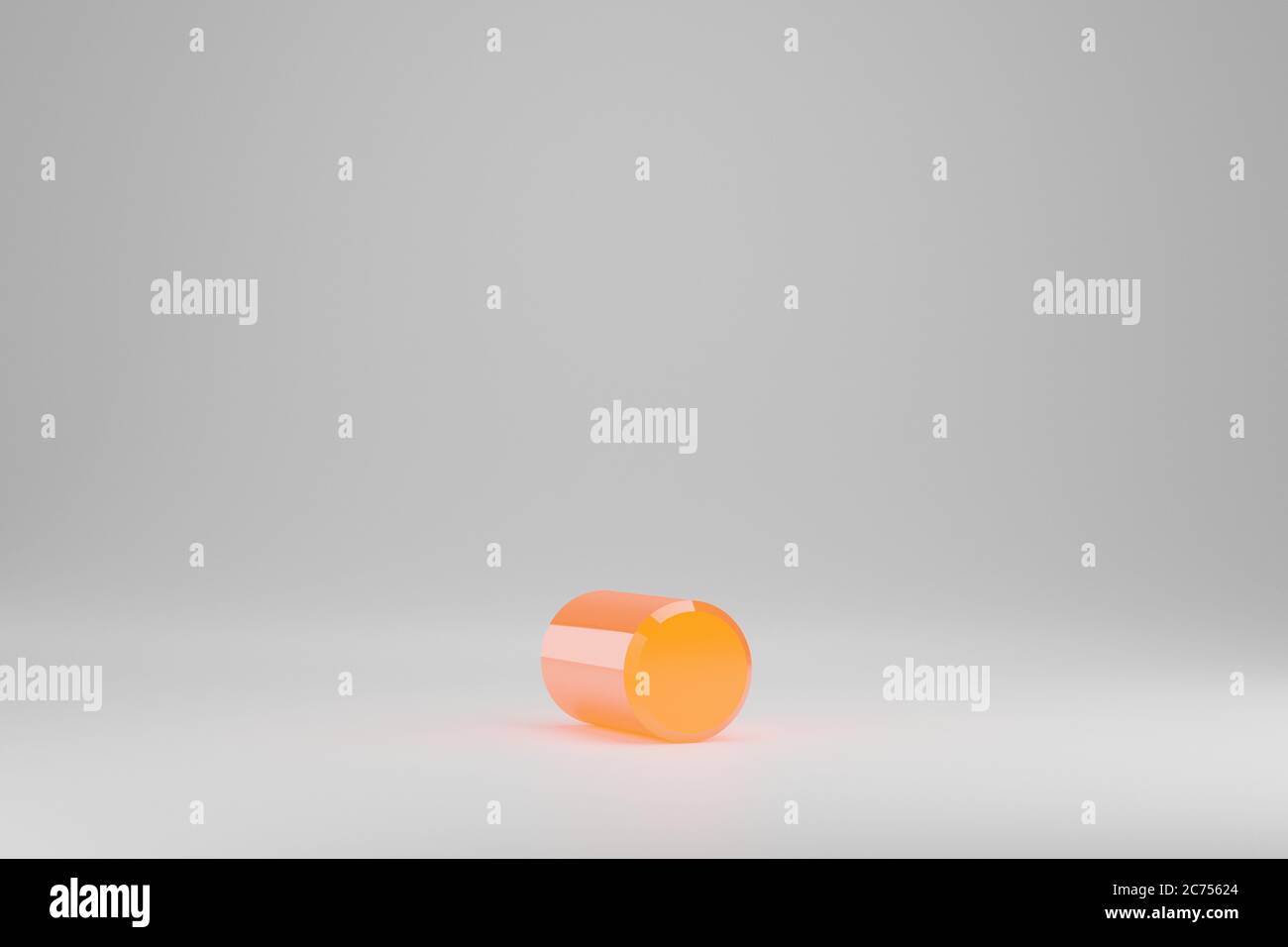 Neon 3d point symbol. Yellow neon sign isolated on white background ...