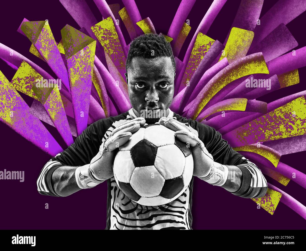 Graphic Designs Of Football Players