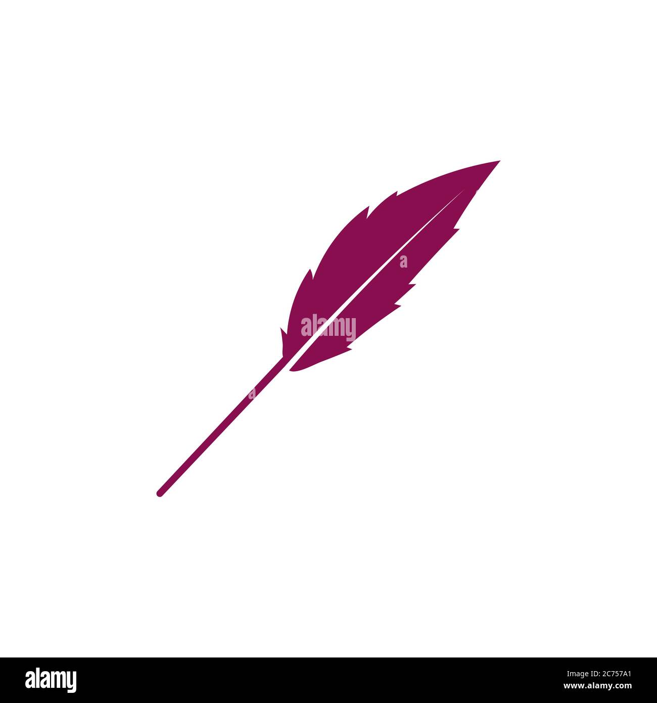 feather vector design template illustration Stock Vector Image & Art ...