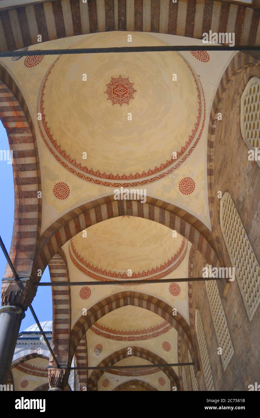 Impressive interior ceiling architecture in istanbul hi-res stock ...