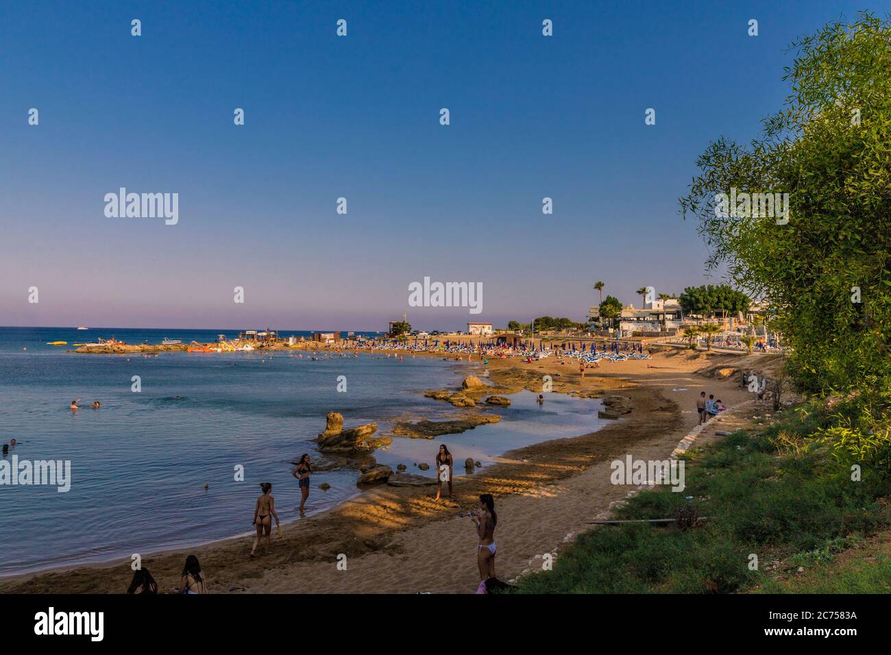A typical scene in Southern Cyprus Stock Photo - Alamy