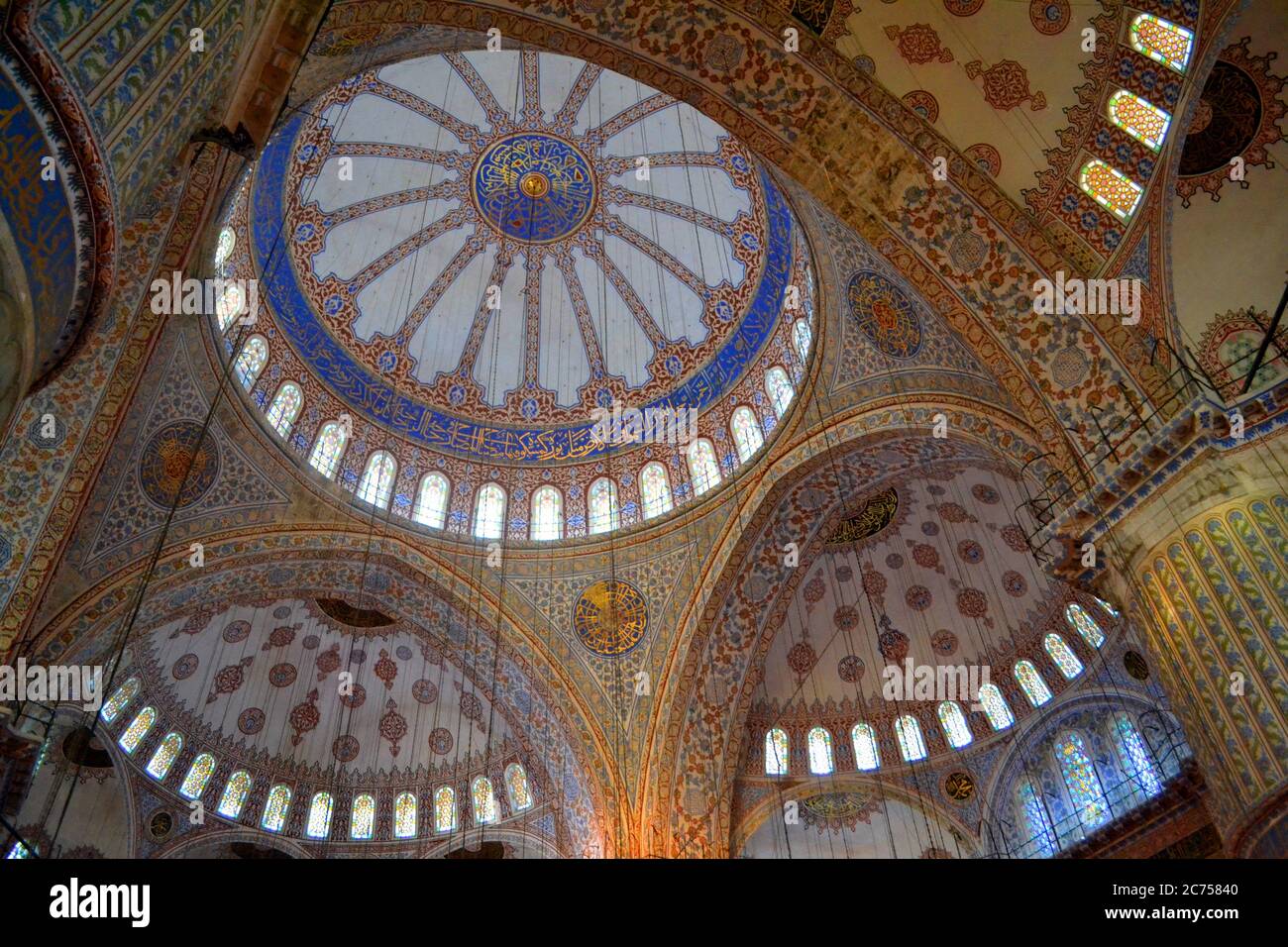 Blue mosque ceiling hi-res stock photography and images - Alamy