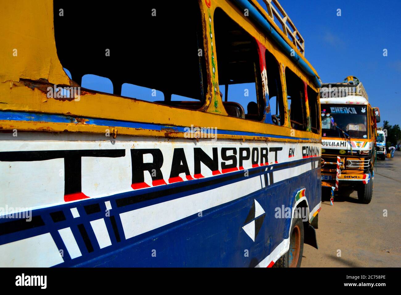 Senegal bus hi-res stock photography and images - Alamy