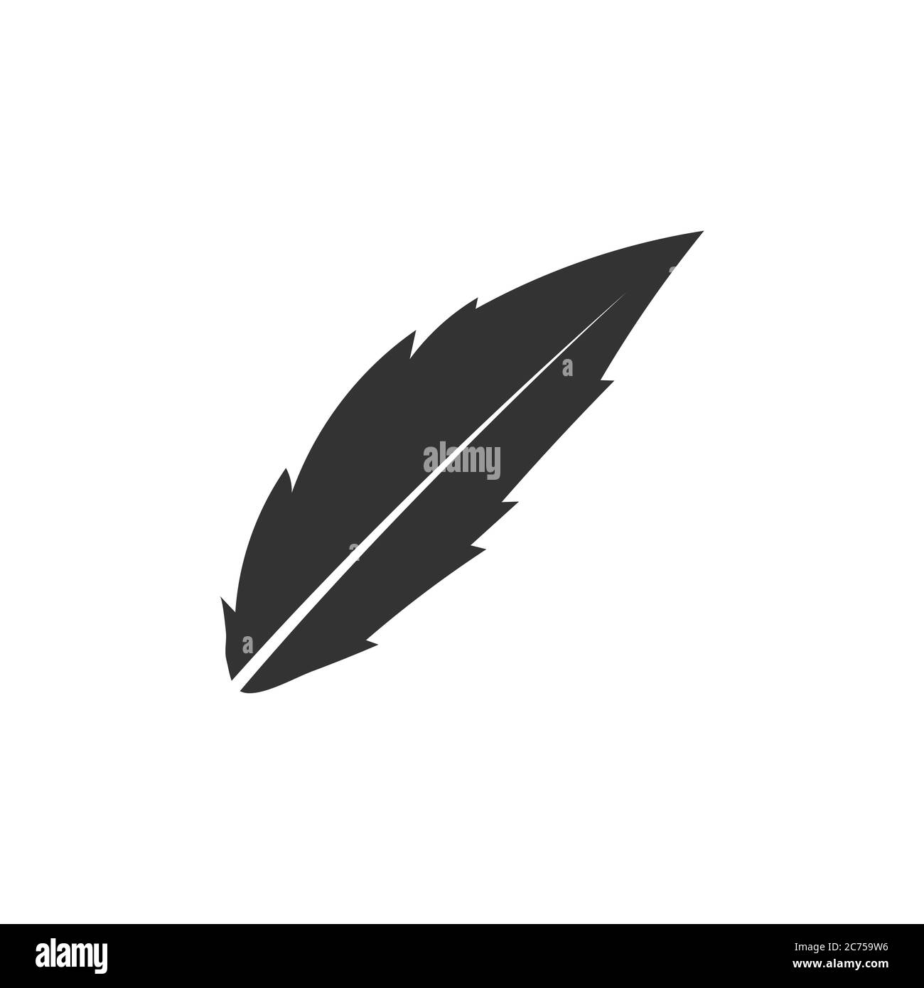 feather vector design template illustration Stock Vector Image & Art ...