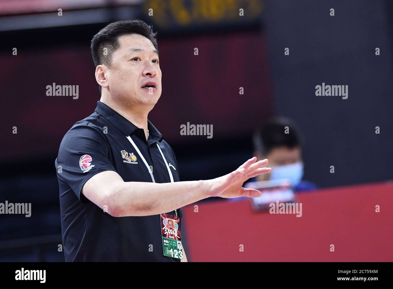 Qingdao, China's Shandong Province. 14th July, 2020. Li Chunjiang, head ...