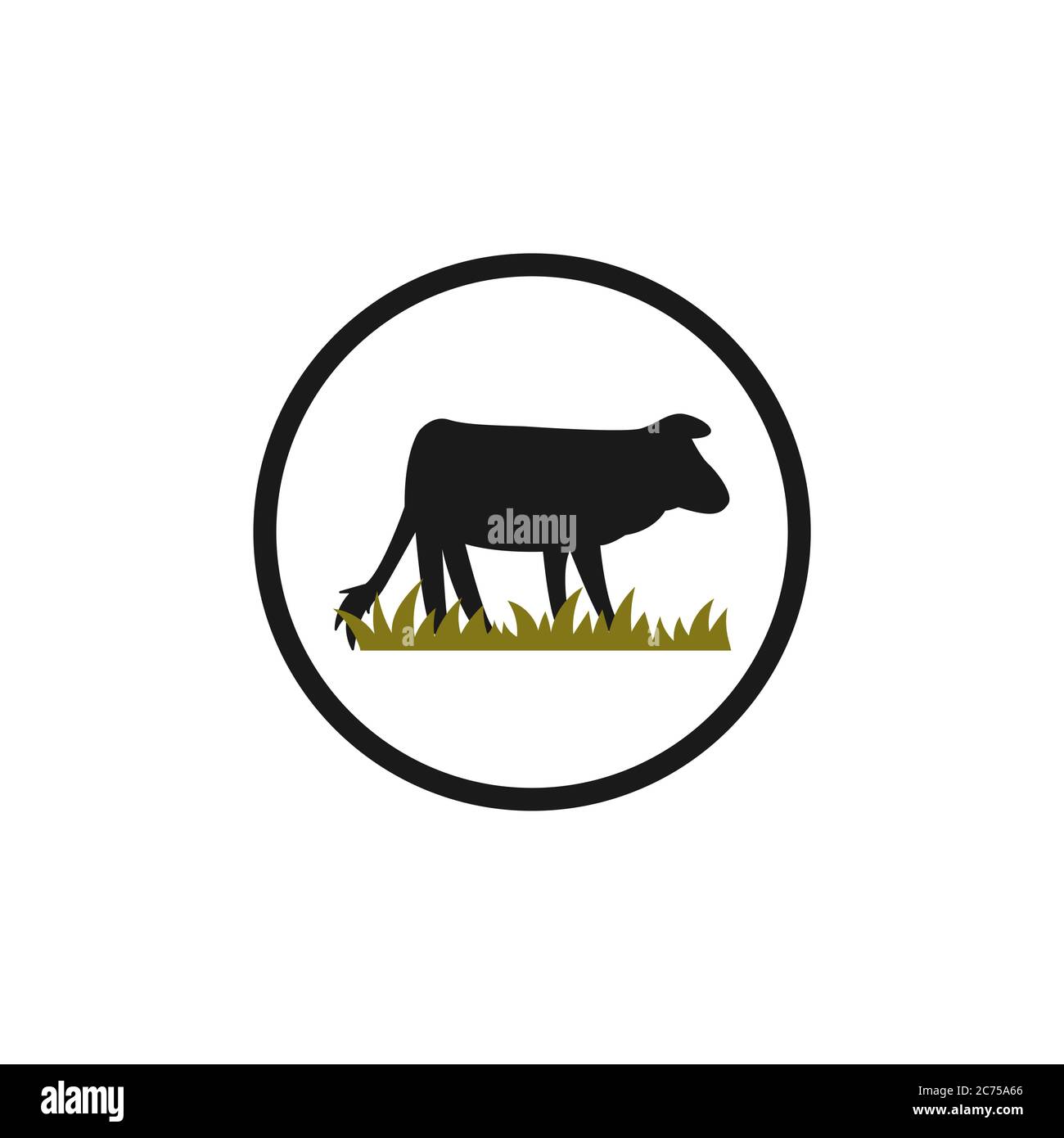 cow vector design template illustration Stock Vector Image & Art - Alamy