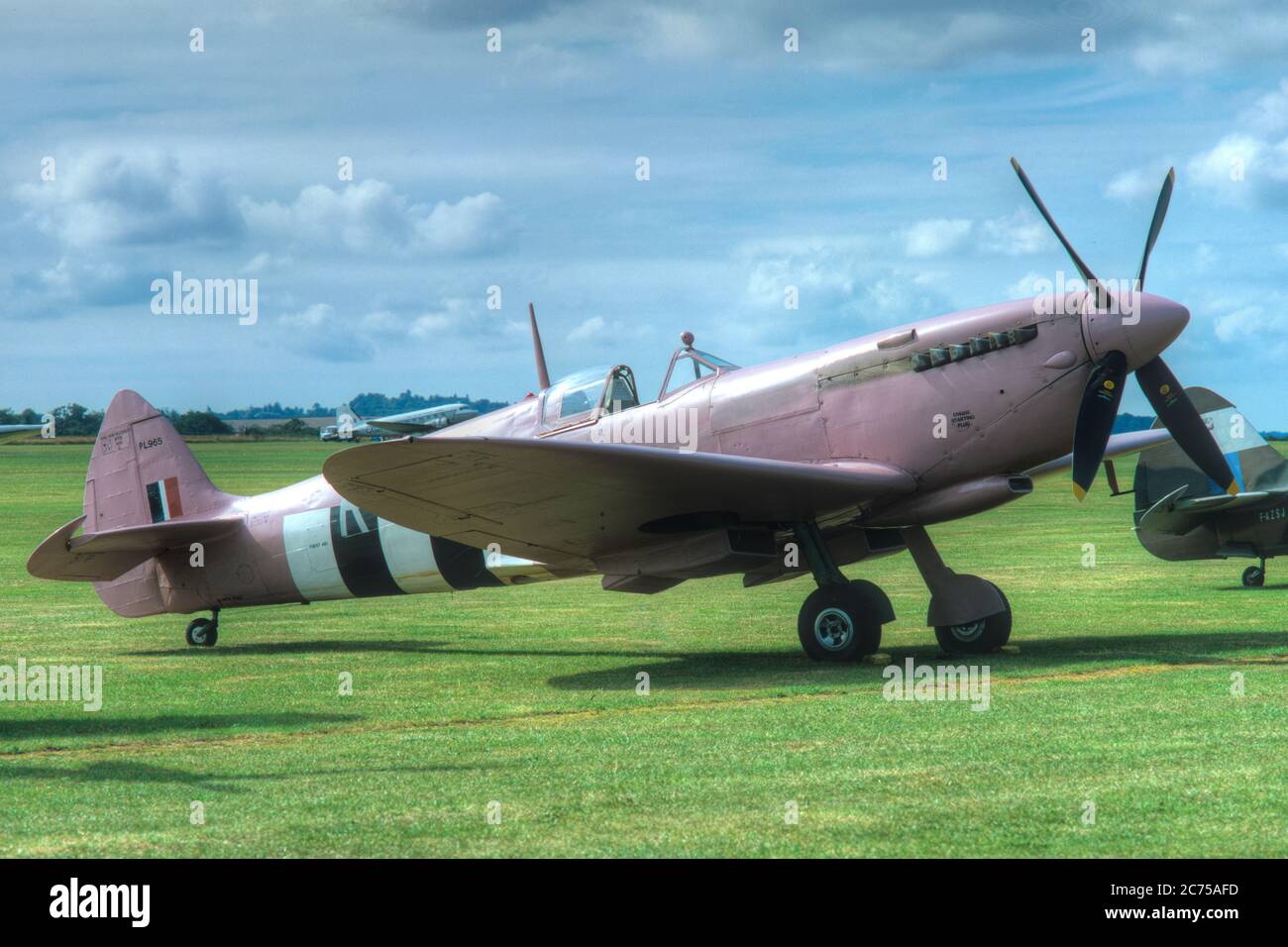 spitfire PR X1 - photo recon aircraft in pink camouflage. During ww2 ...