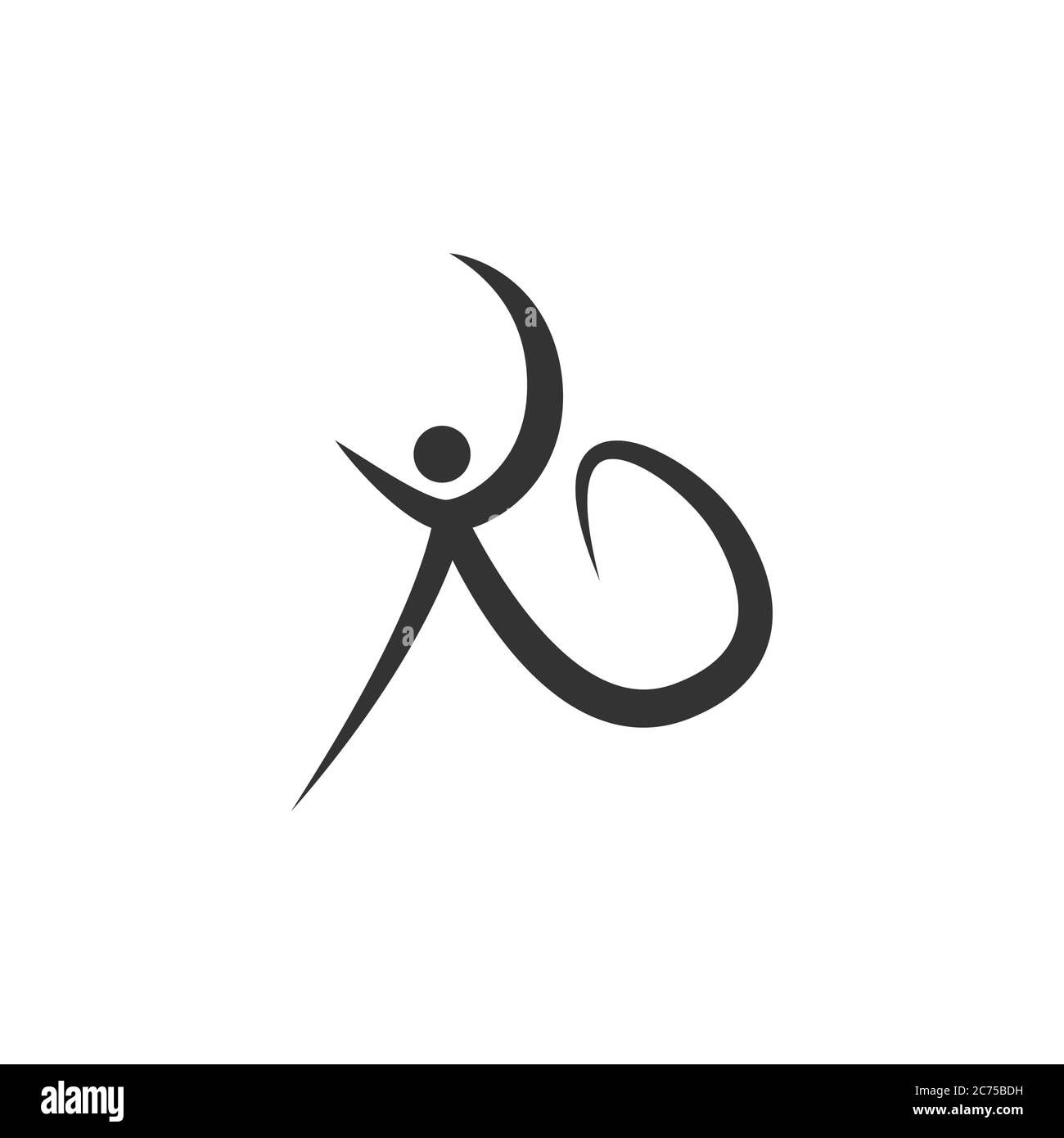 human character vector design template illustration Stock Vector Image ...