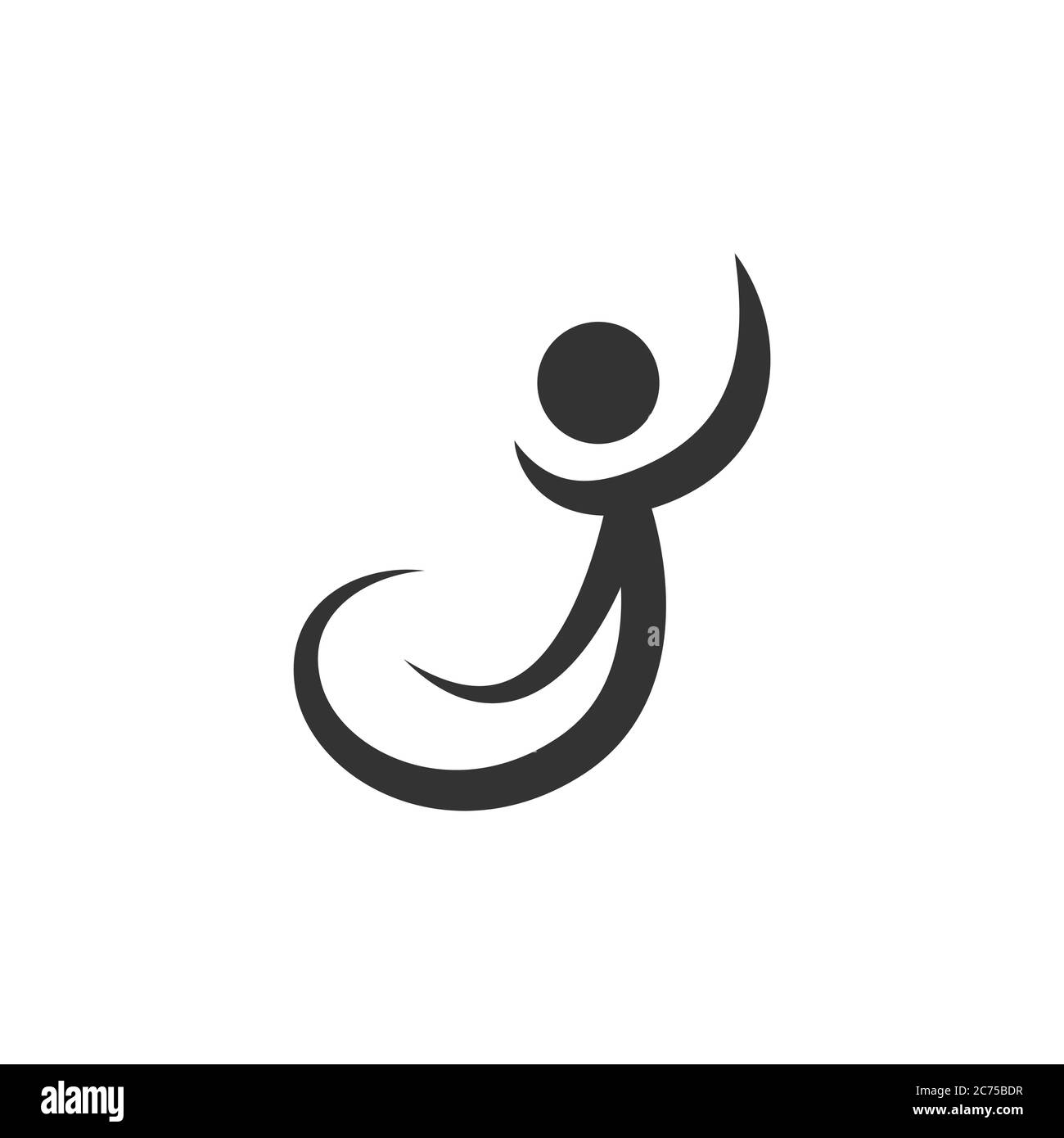 human character vector design template illustration Stock Vector Image ...