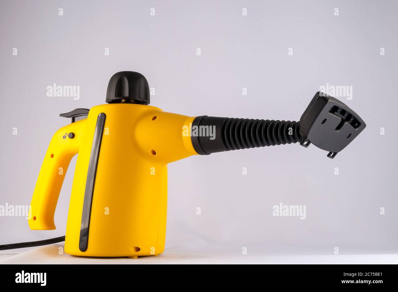 Picture of Yellow Hot Vapor Cleaning Machine Stock Photo - Alamy