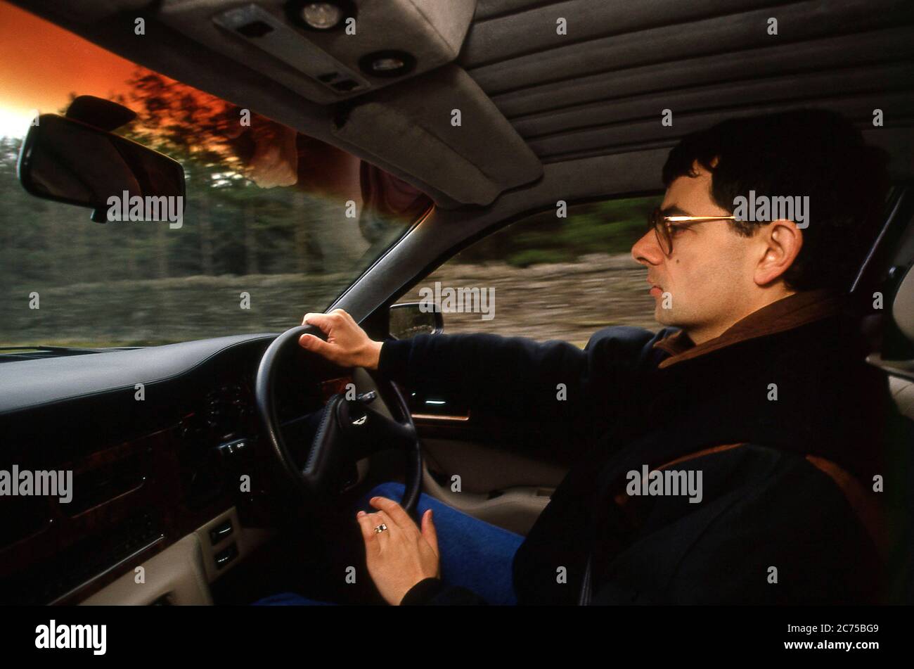 Rowan atkinson aston martin hi-res stock photography and images - Alamy