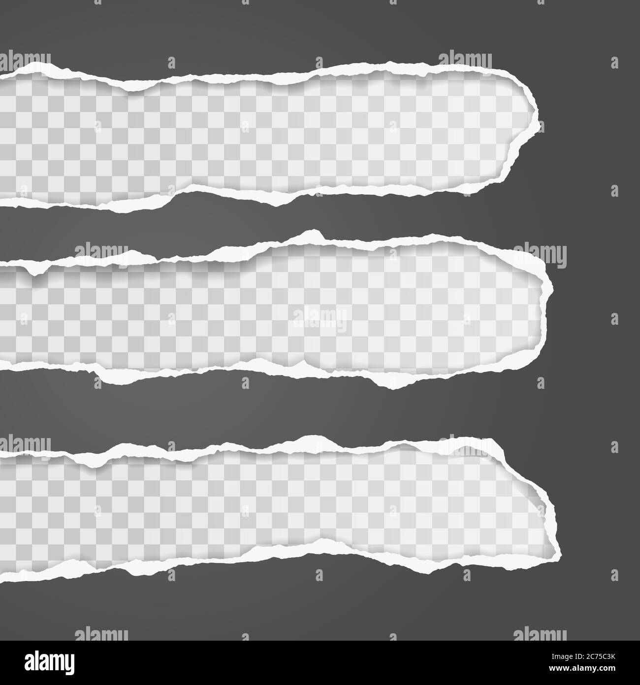 Ripped paper frame rectangle hi-res stock photography and images - Alamy