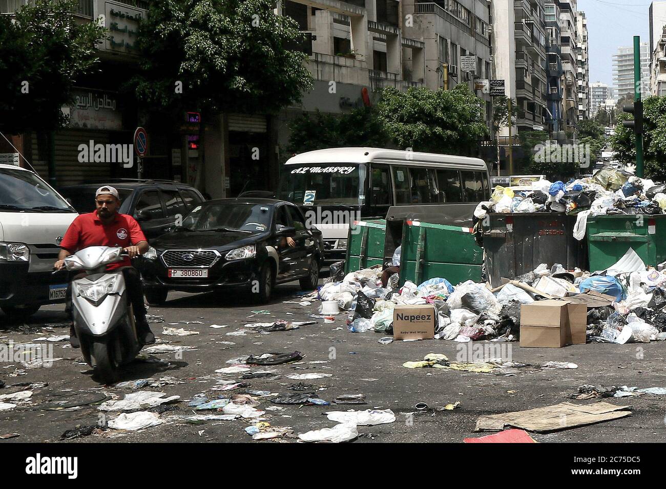 Beirut trash hi-res stock photography and images - Alamy