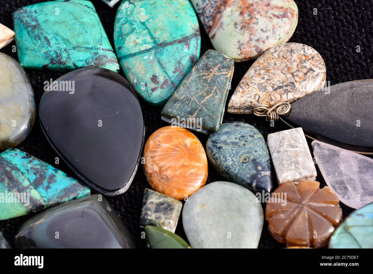 Photo Picture of Semi Precious Rock Stone Jewel Stock Photo - Alamy