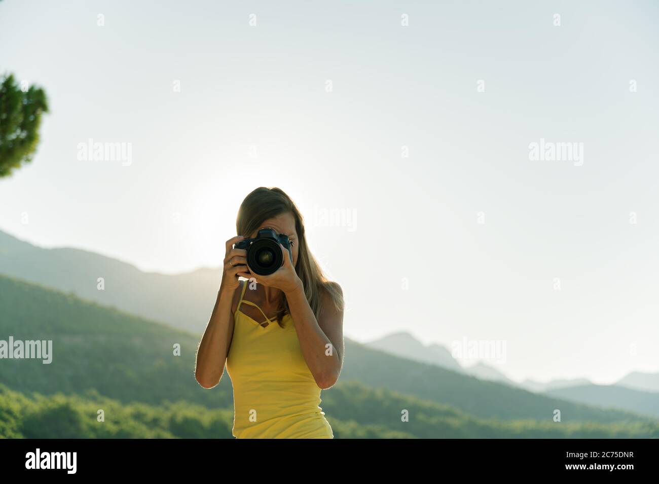 Rising the camera hi-res stock photography and images - Alamy