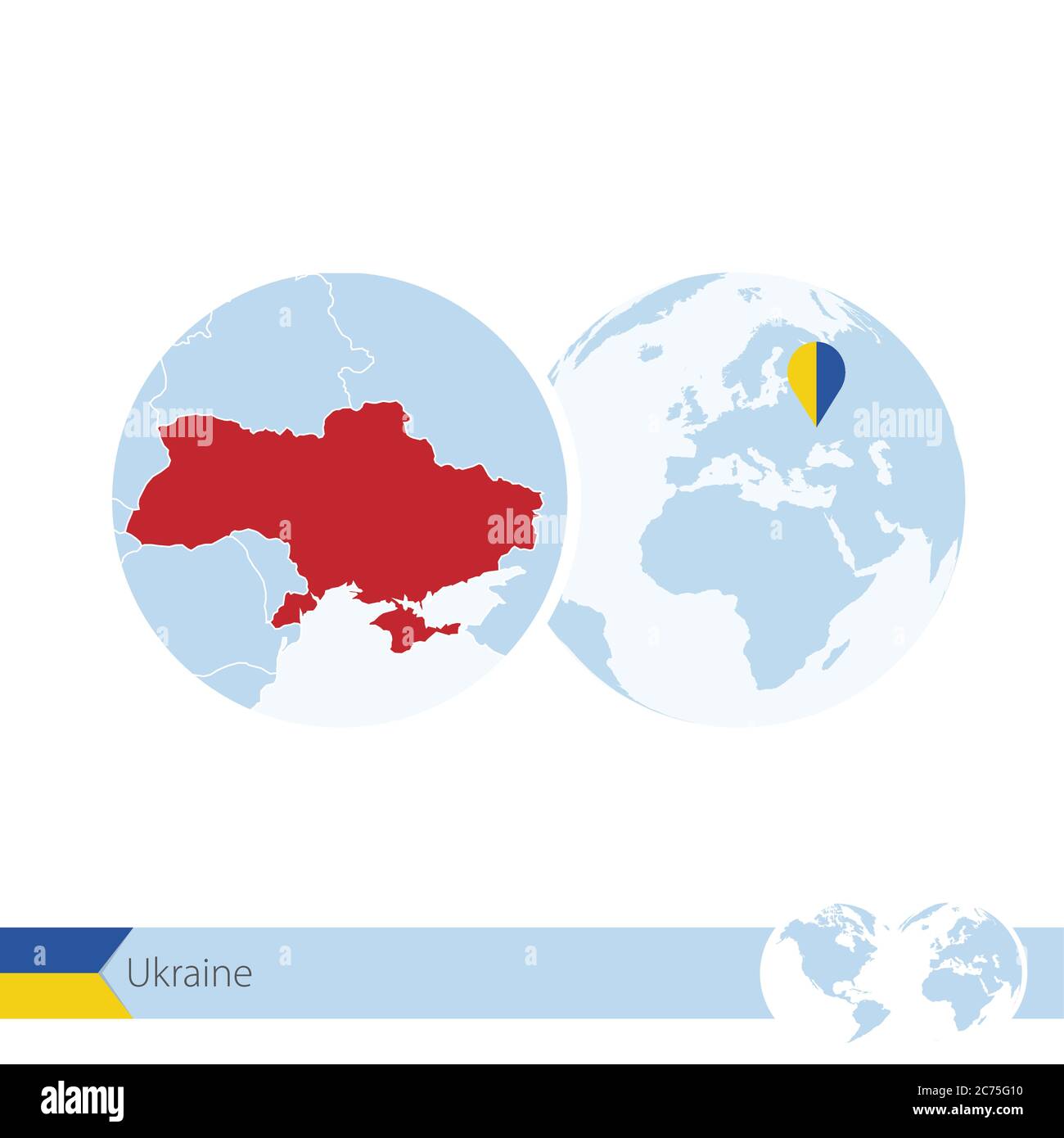 Land border marker on Stock Vector Images - Alamy