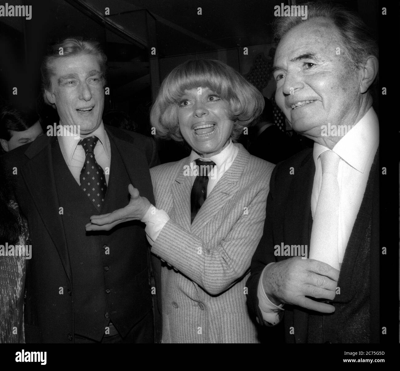 Richard Mulligan Carol Channing James Mason, 1982 Photo By John Barrett ...