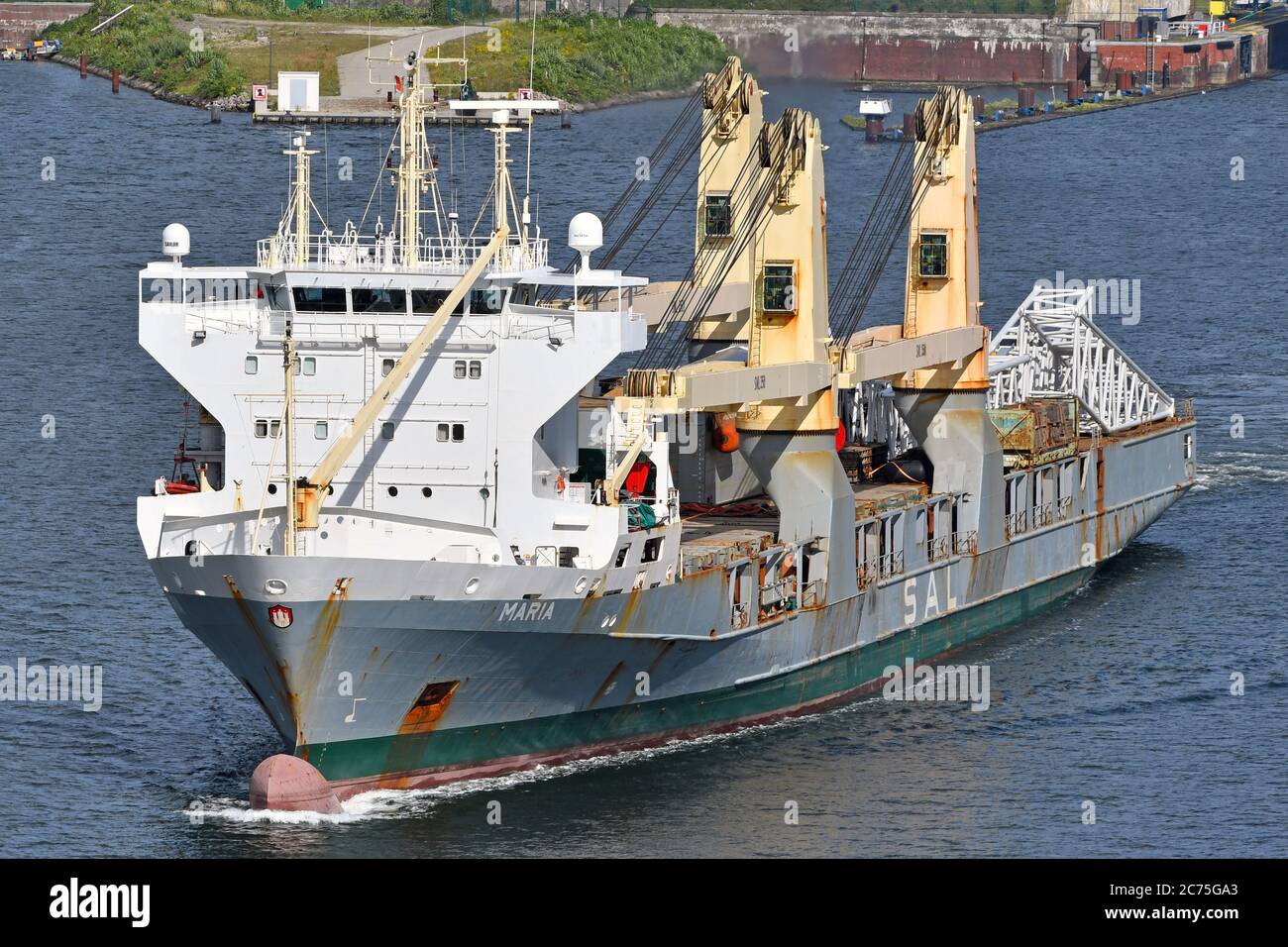 Heavy Lift Vessel Maria Stock Photo - Alamy