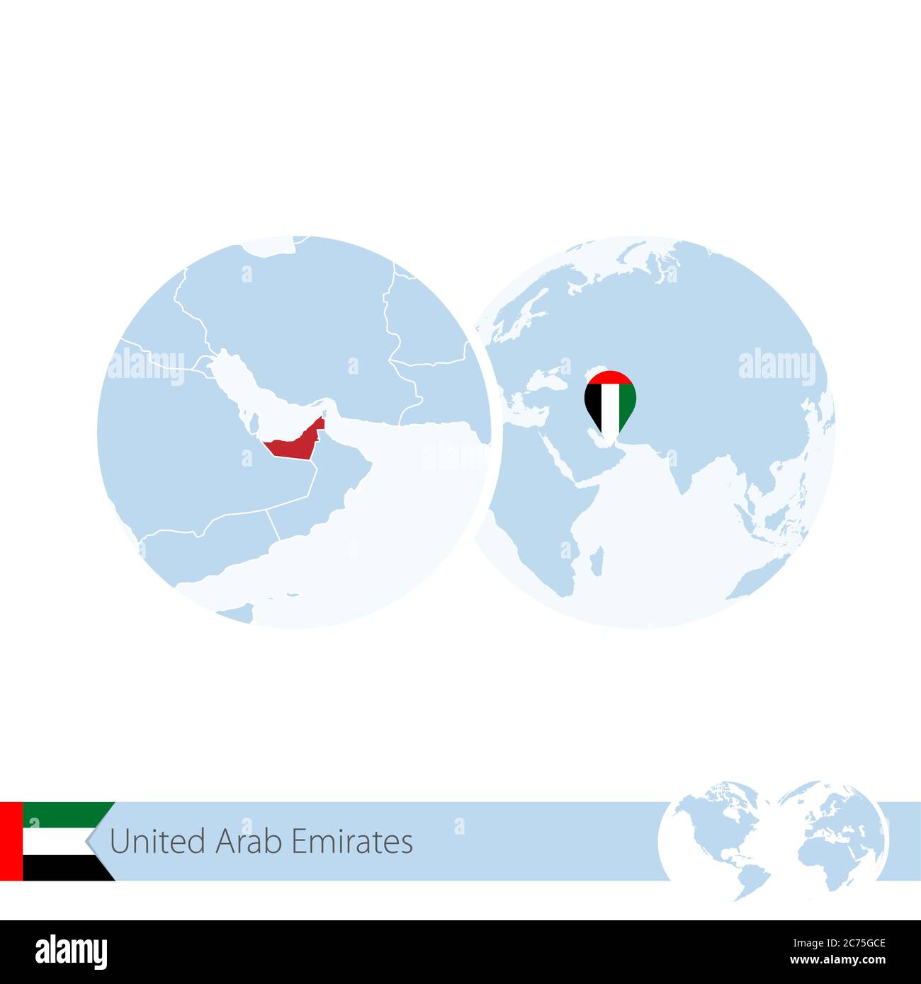 Dubai map mark Cut Out Stock Images & Pictures - Alamy