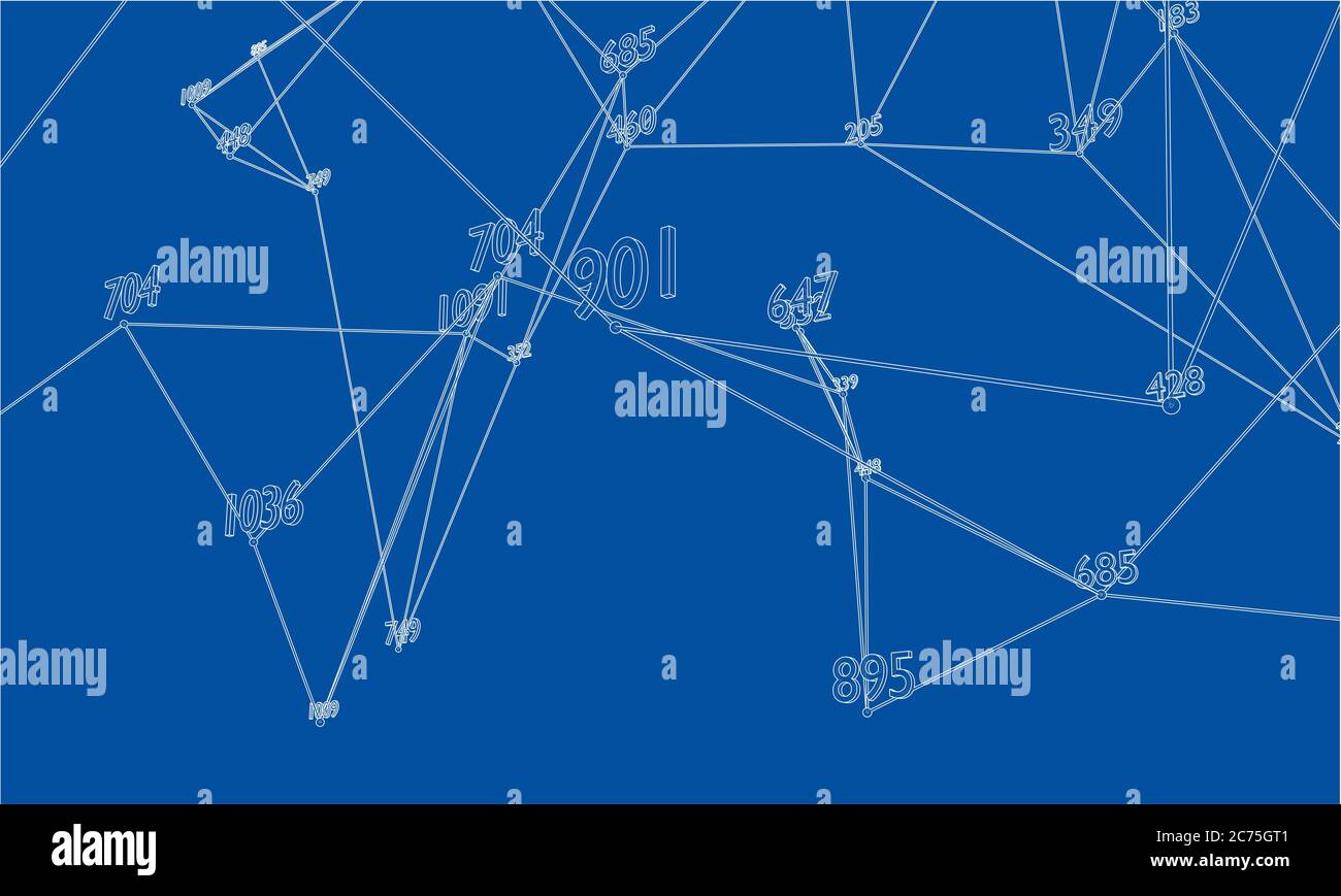 Abstract word cloud Outline Stock Photo - Alamy