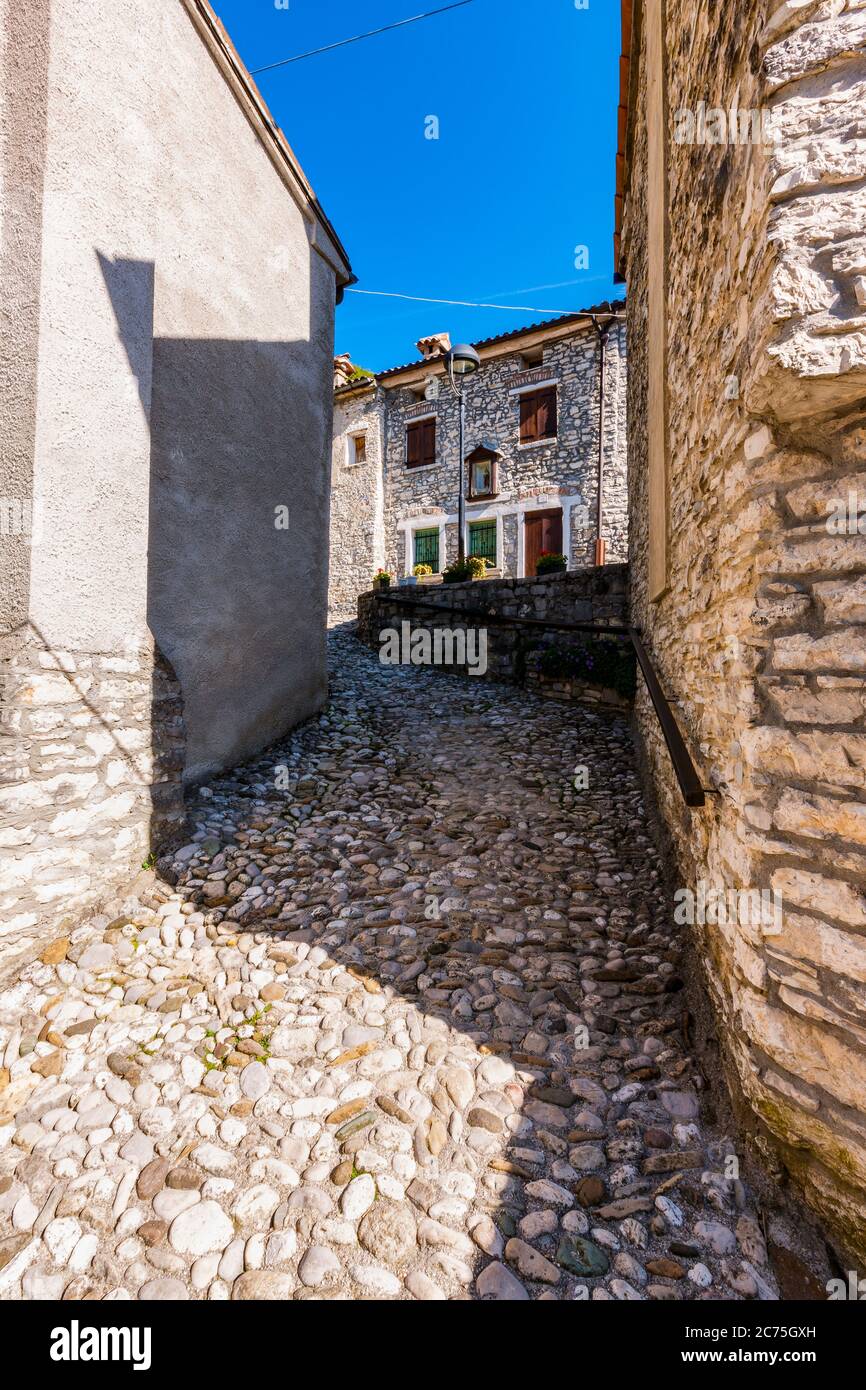 Italy Veneto Il paese di Stramare Stock Photo - Alamy