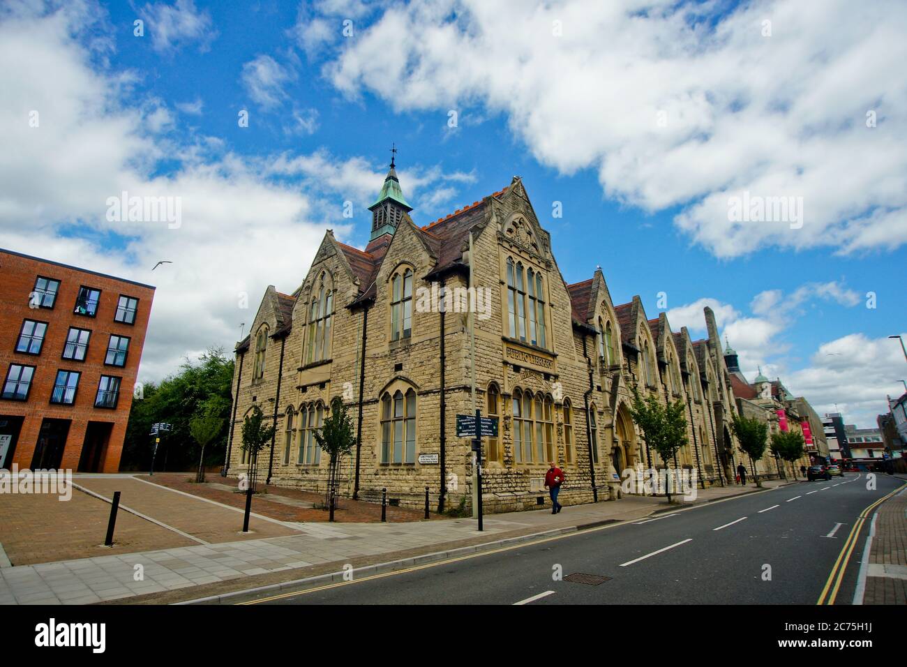 Gloucester city centre Stock Photo - Alamy