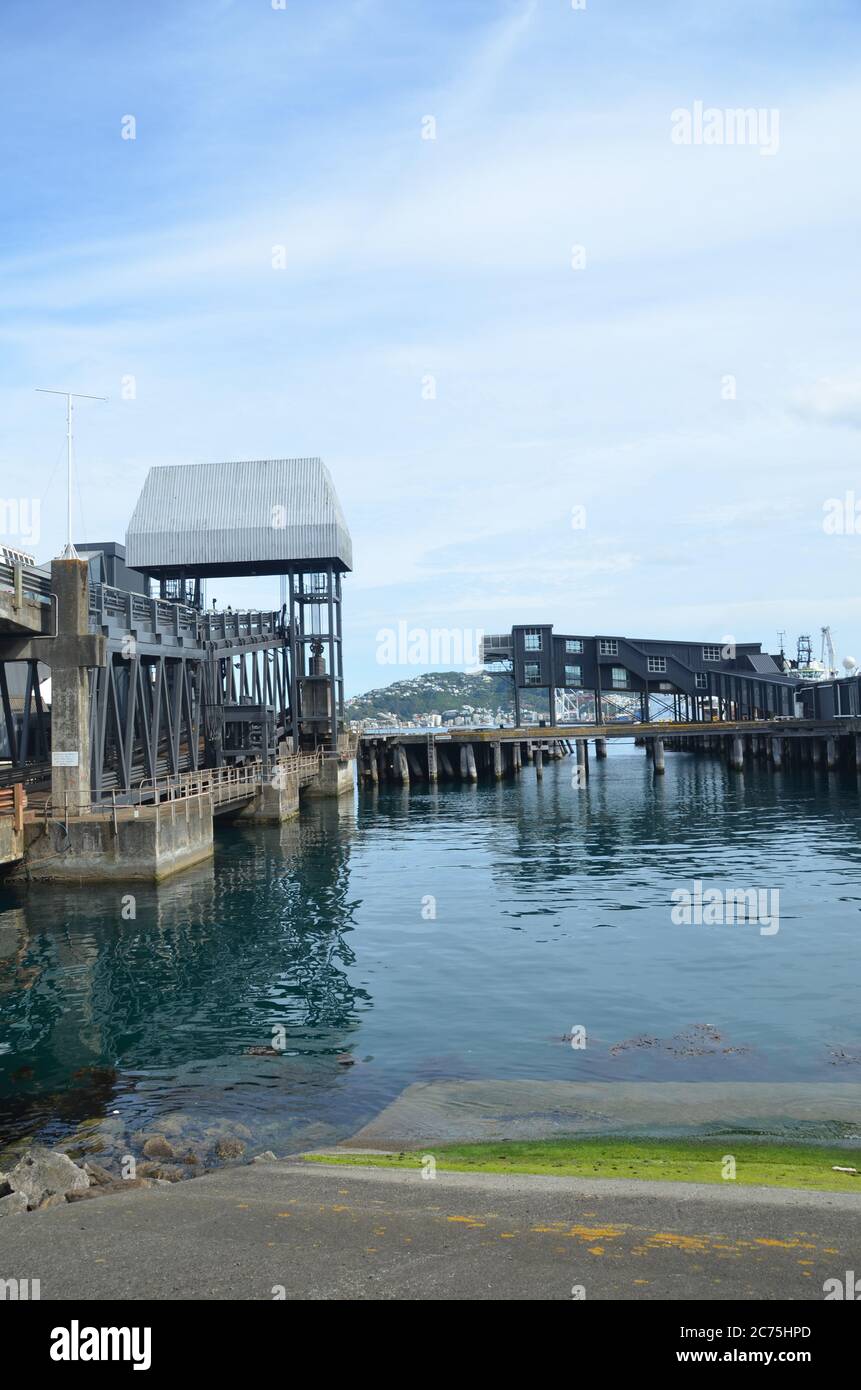 Wellington Harbour is the large natural harbour on the southern tip of ...