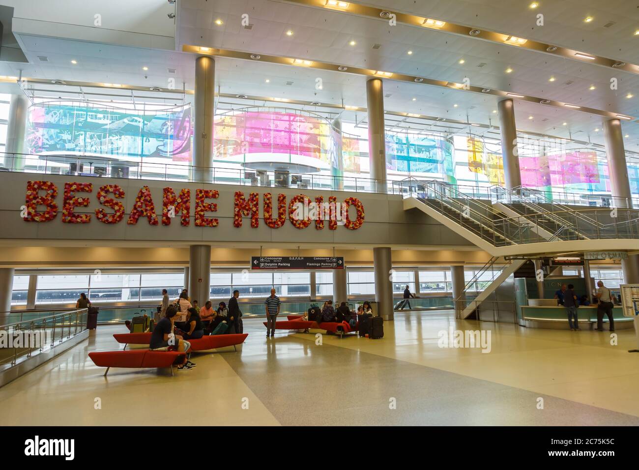 Miami international airport terminal hi-res stock photography and ...