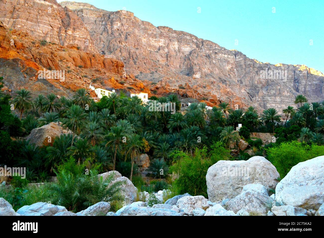 Beautiful nature in Wadi Tiwi, Oman Stock Photo - Alamy