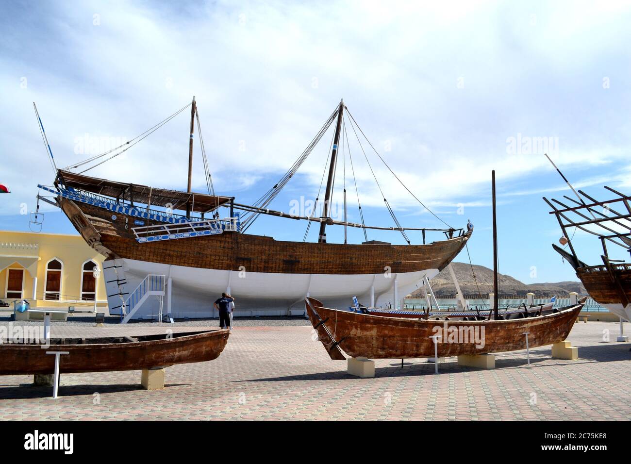 Ship factory in Sur, Oman Stock Photo - Alamy