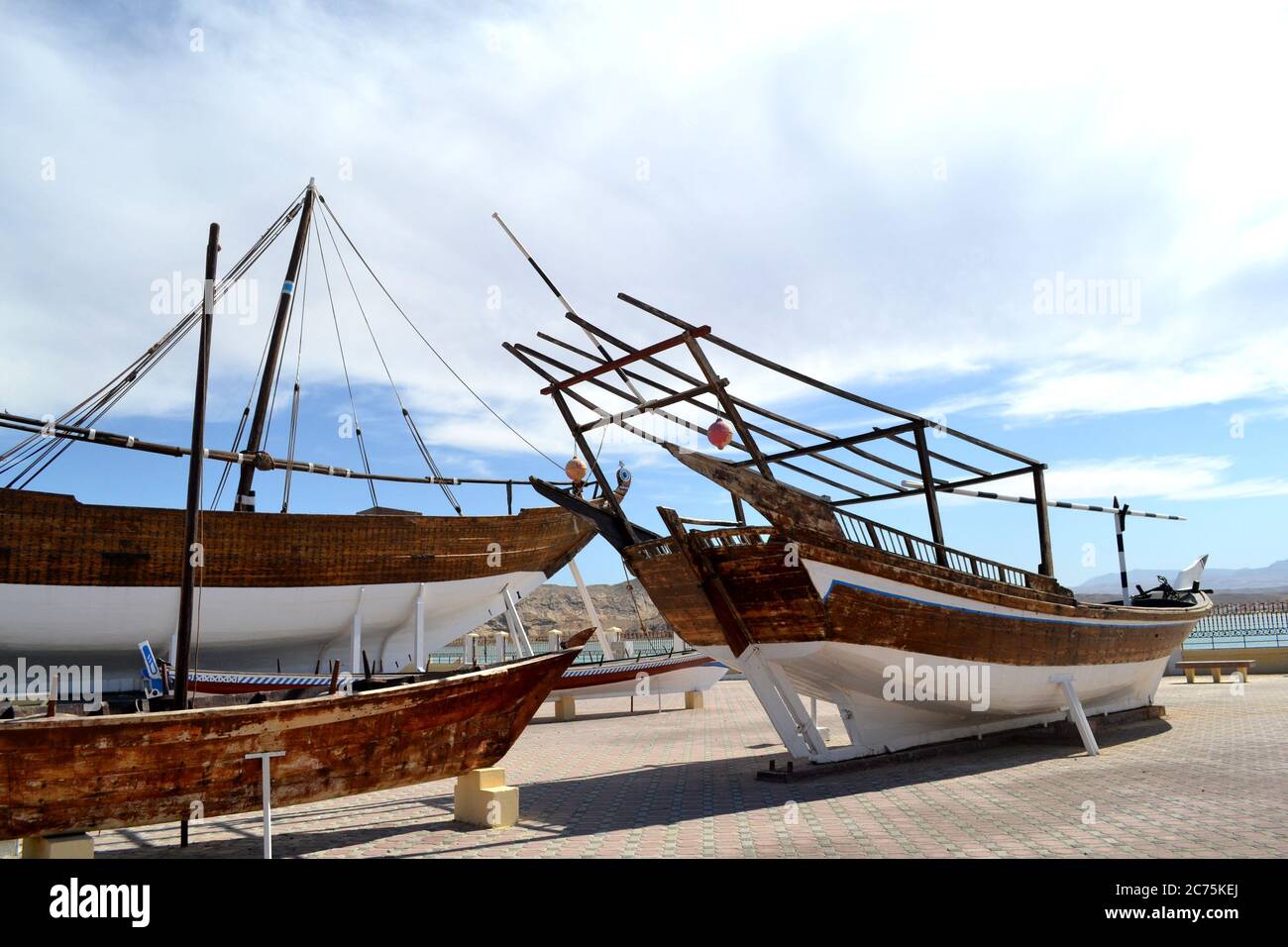 Ship factory in Sur, Oman Stock Photo - Alamy