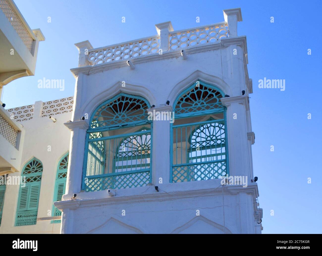 Traditional Omani architecture in Muscat, Oman Stock Photo - Alamy