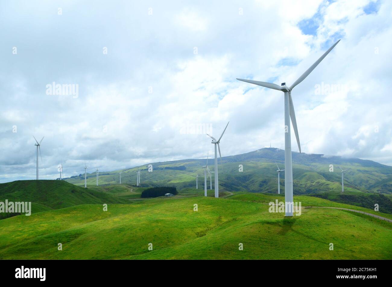 Wind farm new zealand hi-res stock photography and images - Alamy